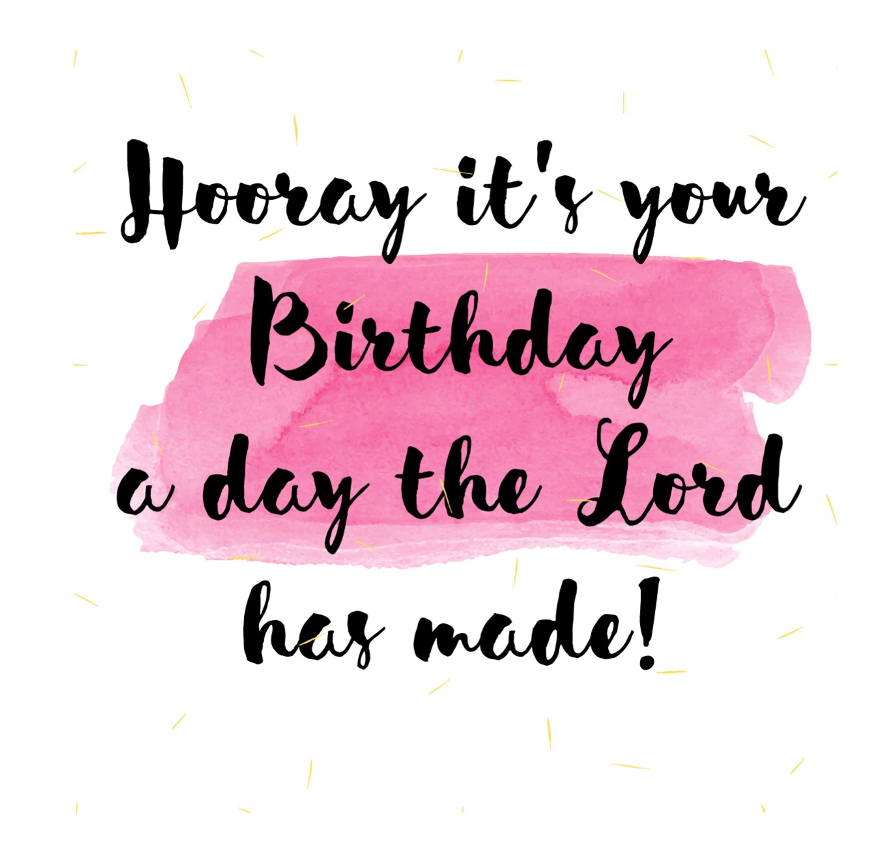 Hooray Its Your Birthday Card – Sublime Gifts